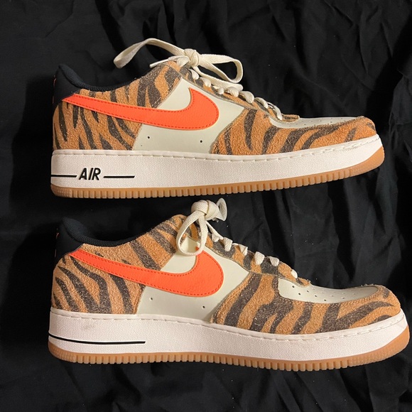 Nike | Shoes | 25 Air Force 1 Low Premium Daktari Stripes Nike Air ...